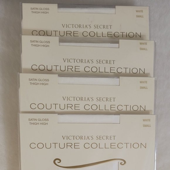 Victoria's Secret | Intimates & Sleepwear | 4 Pr White Victorias Secret ...